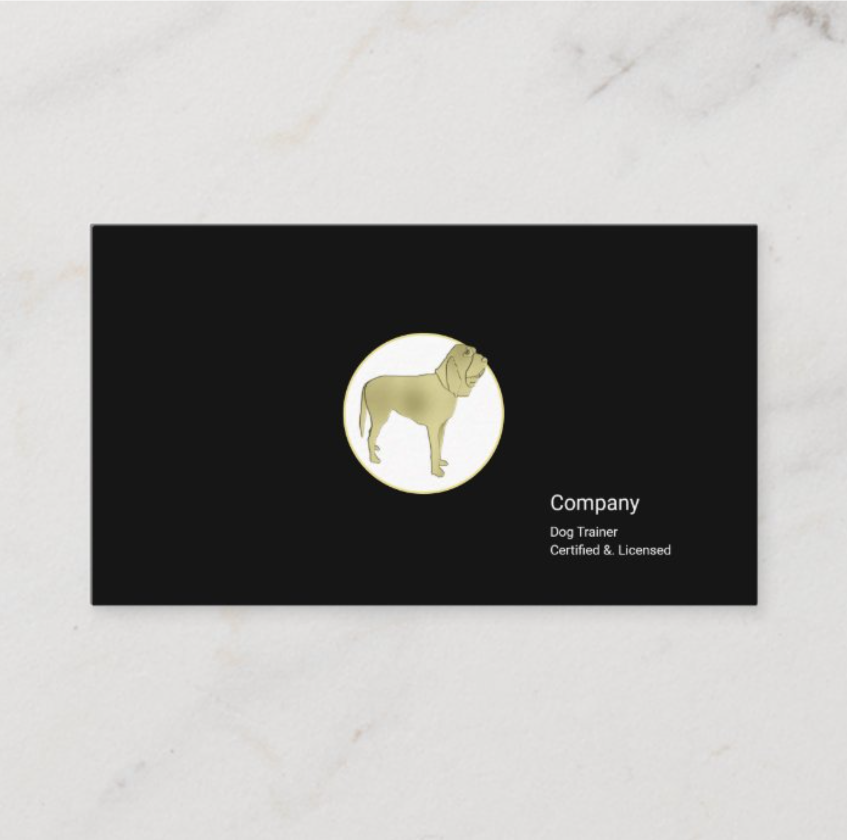 Dog Trainer Business Card - Top Business Cards